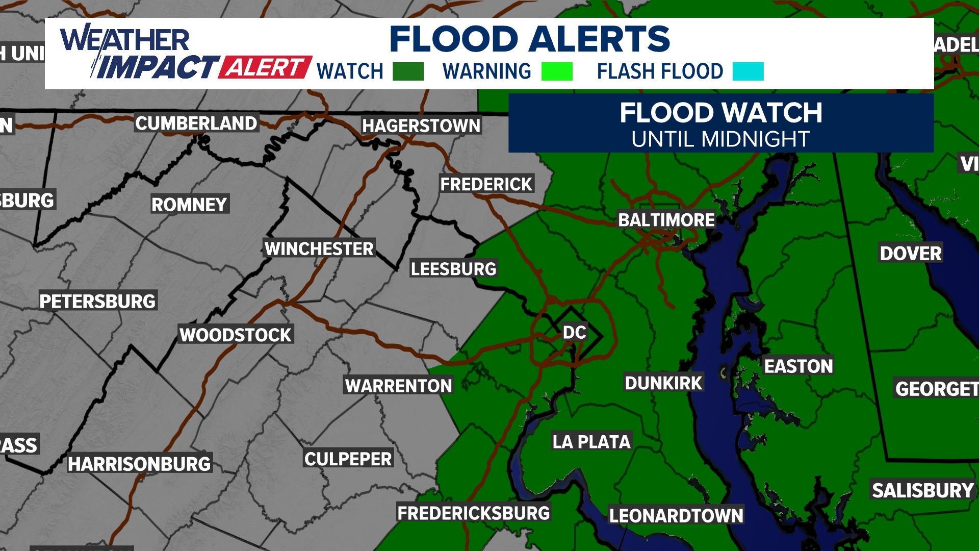 DC Weather: Heavy rain and storms possible Wednesday | wusa9.com