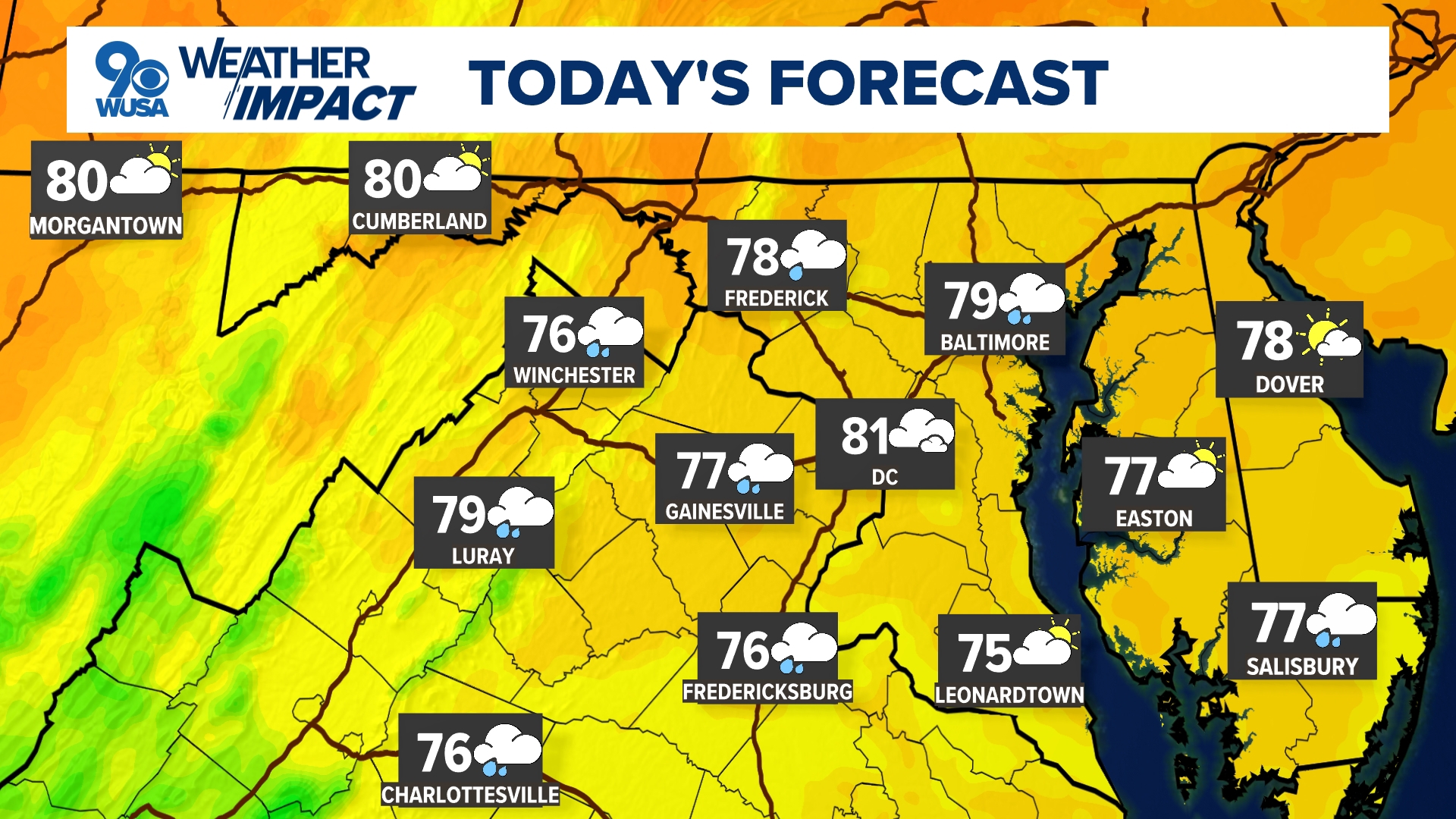 Hourly Forecast | Washington DC | wusa9.com