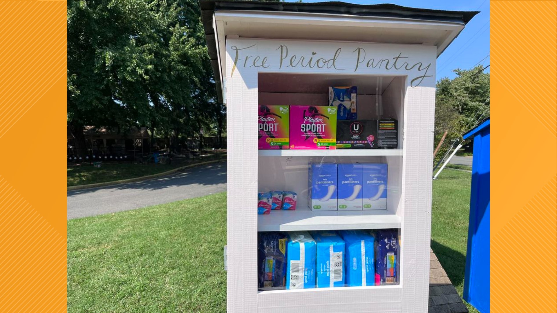 3 Virginia girls open period pantry offering feminine products | wusa9.com