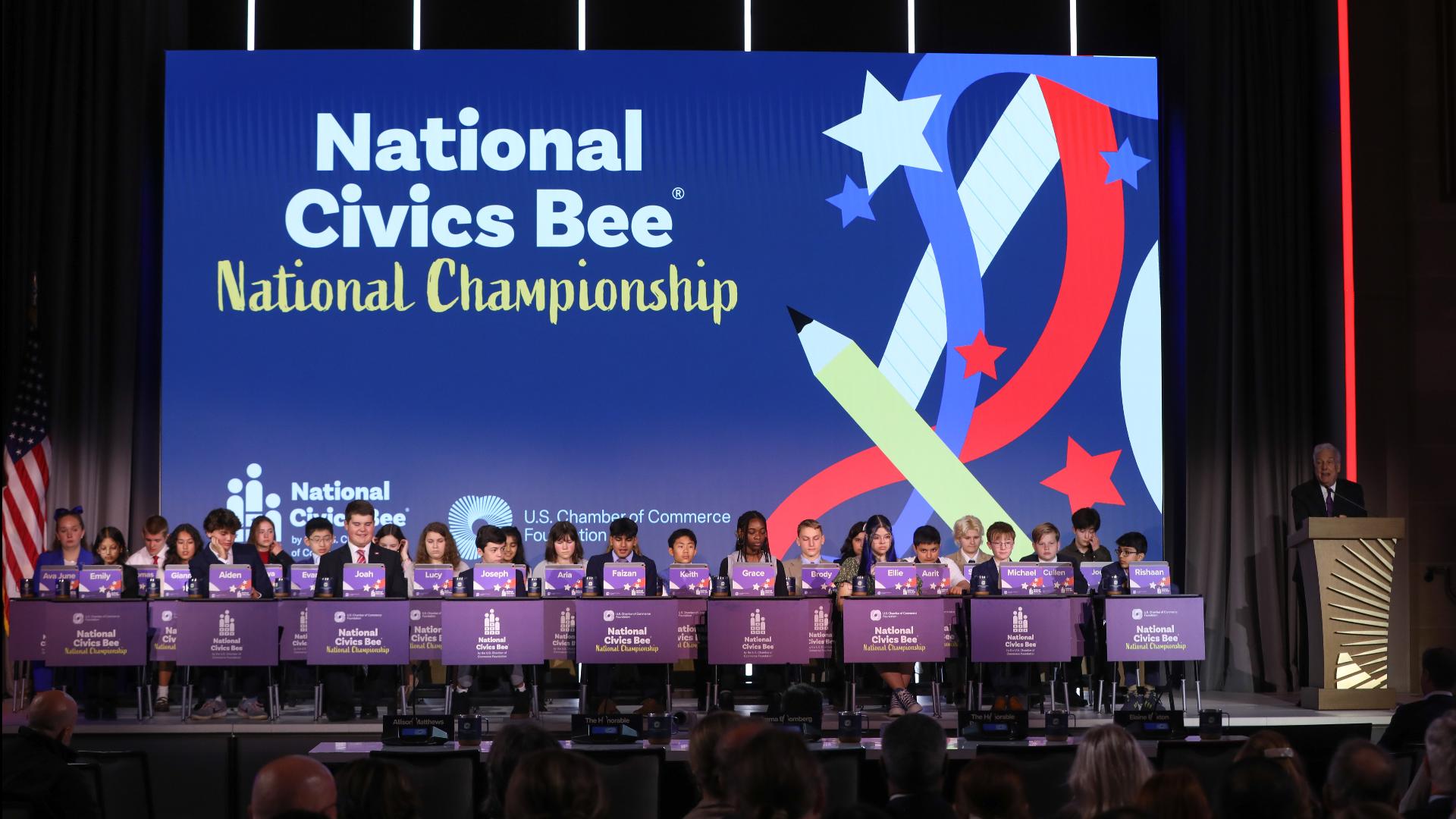 How the National Civics Bee inspires middle school students to engage ...