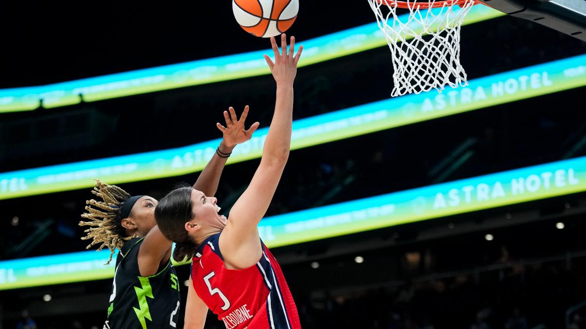 Mystics take on Caitlin Clark and Indiana Fever in sellout game | wusa9.com