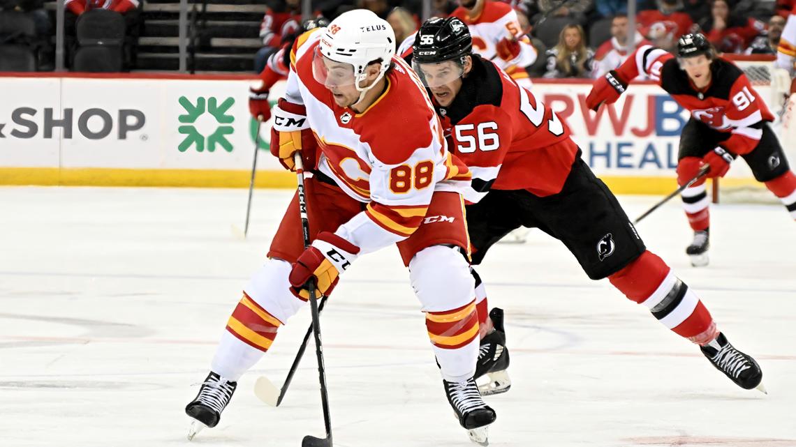 Capitals acquire winger Andrew Mangiapane in trade with Flames | wusa9.com