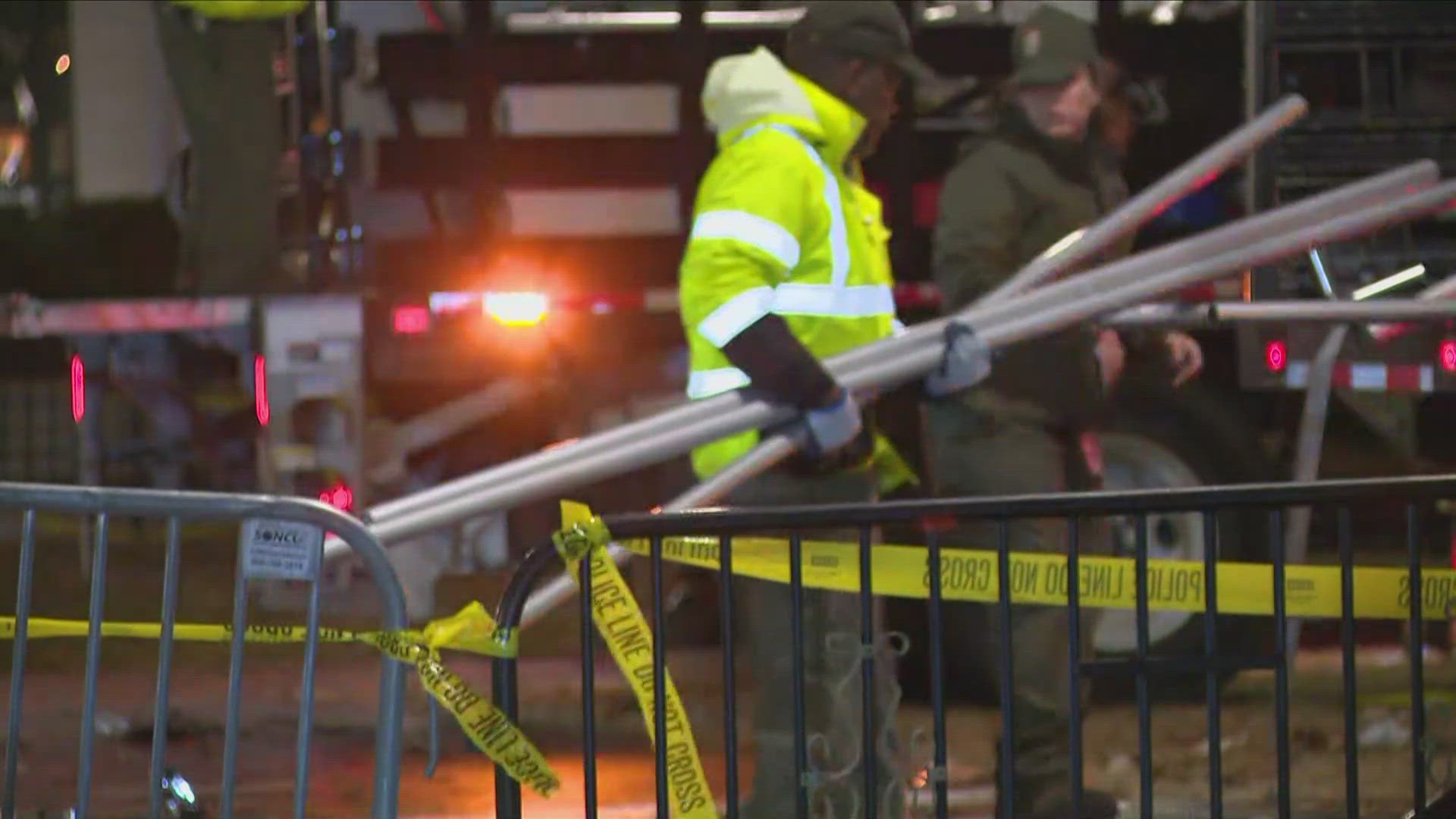 Protest camps removed from outside Union Station in DC | wusa9.com