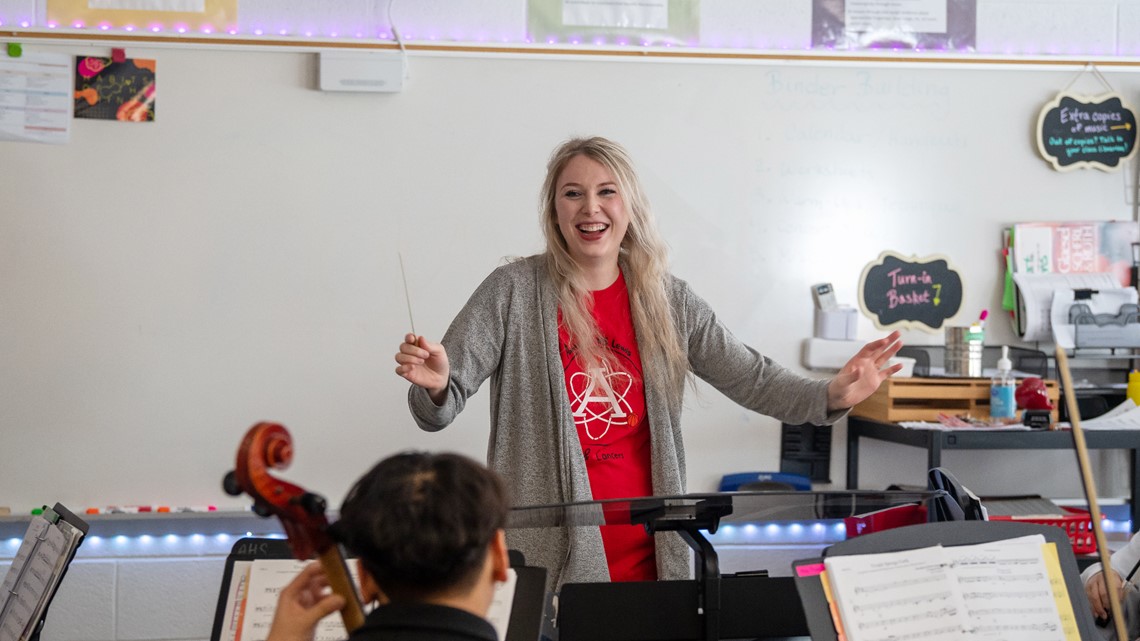 Fairfax County music teacher Annie Ray wins Grammy award | wusa9.com