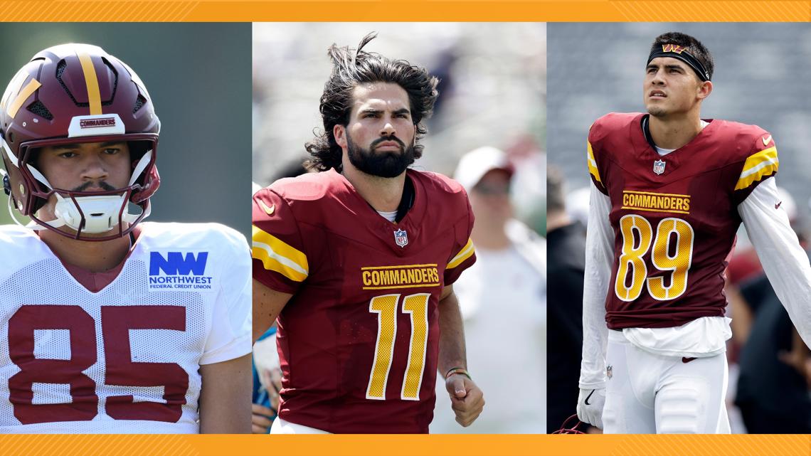 Here are the 14 players on Commanders practice squad | wusa9.com