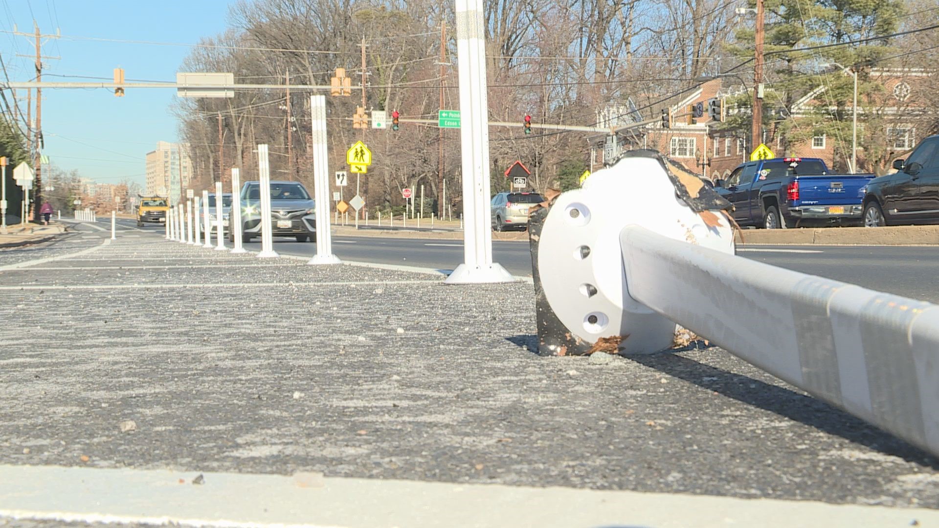 Neighbors Divided: Should bike lanes on Old Georgetown Road Stay ...