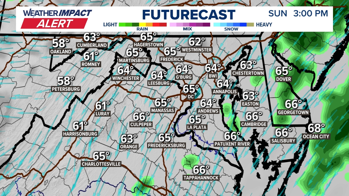 Storm System to Bring Rain and Wind to D.C. Area Sunday | wusa9.com