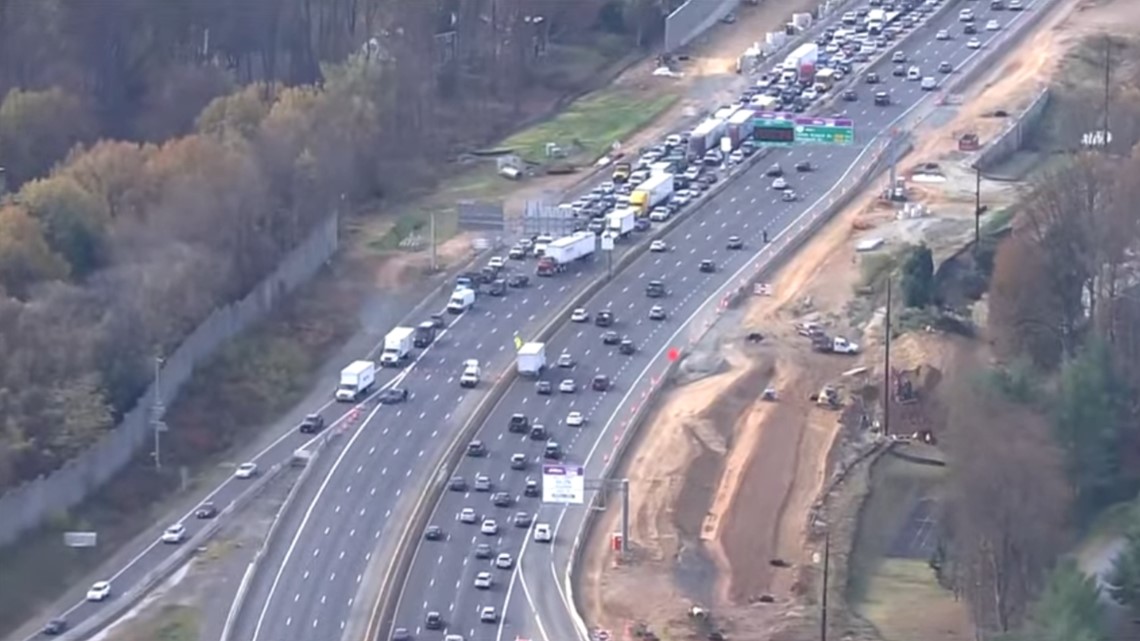 1 hospitalized in I-495 crash in Fairfax Co. | wusa9.com