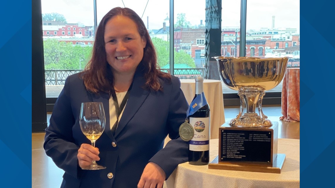 First woman wins Virginia's Governor Cup for winemaking | wusa9.com