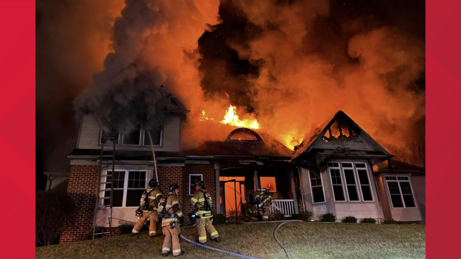 Fire reported at a Frederick County, Maryland home | wusa9.com