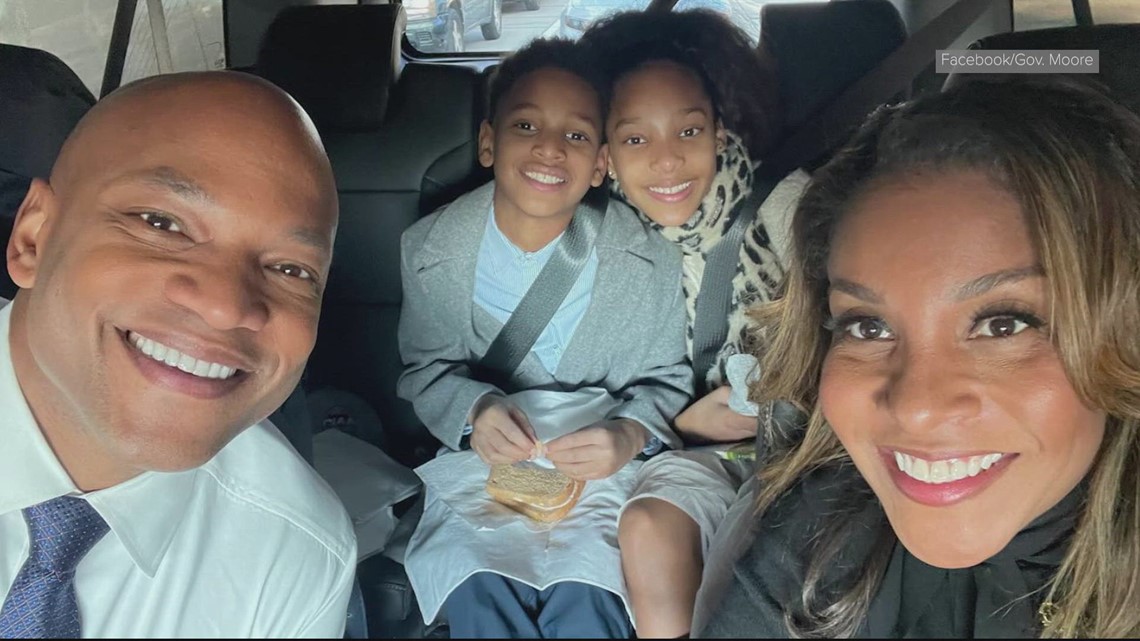 Maryland First Lady Dawn Flythe Moore on raising children in the public ...