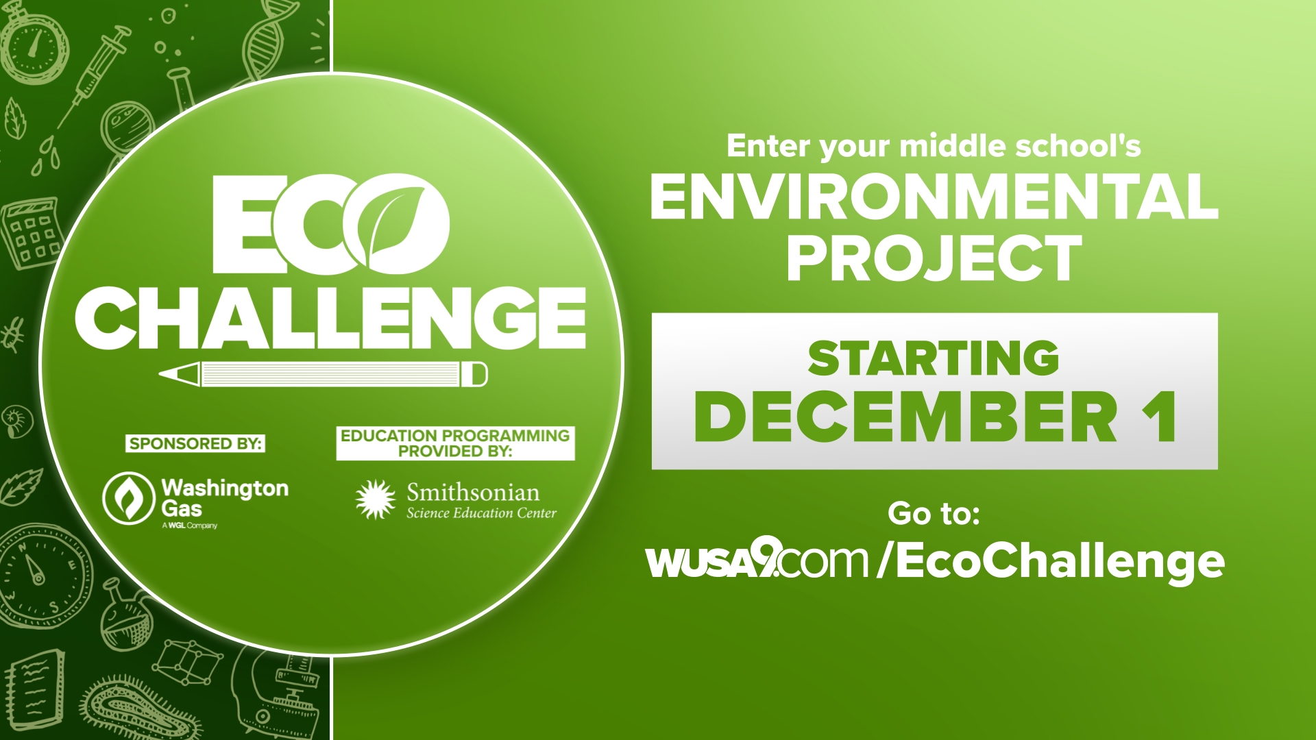 WUSA9's fall/winter middle school Eco Challenge winners 2024 | wusa9.com