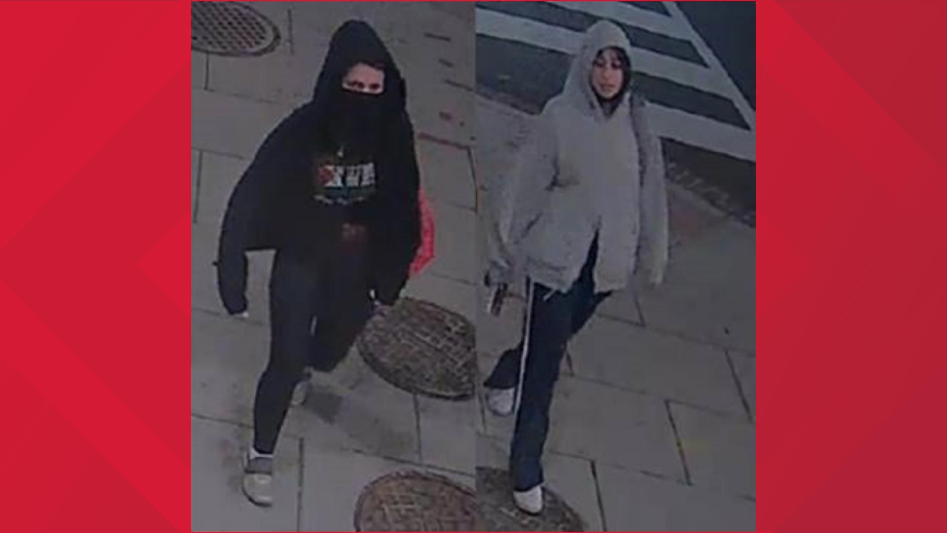 2 Women Wanted For Vandalizing The Israel Public Affair Building