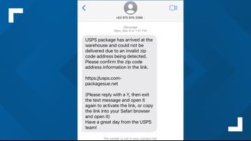 U.S. Postal Inspector Service warns about 'Smishing' scam | wusa9.com