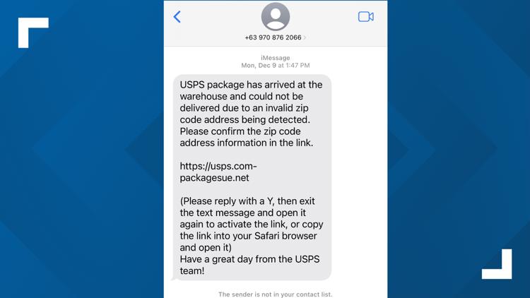 U.S. Postal Inspector Service warns about 'Smishing' scam | wusa9.com
