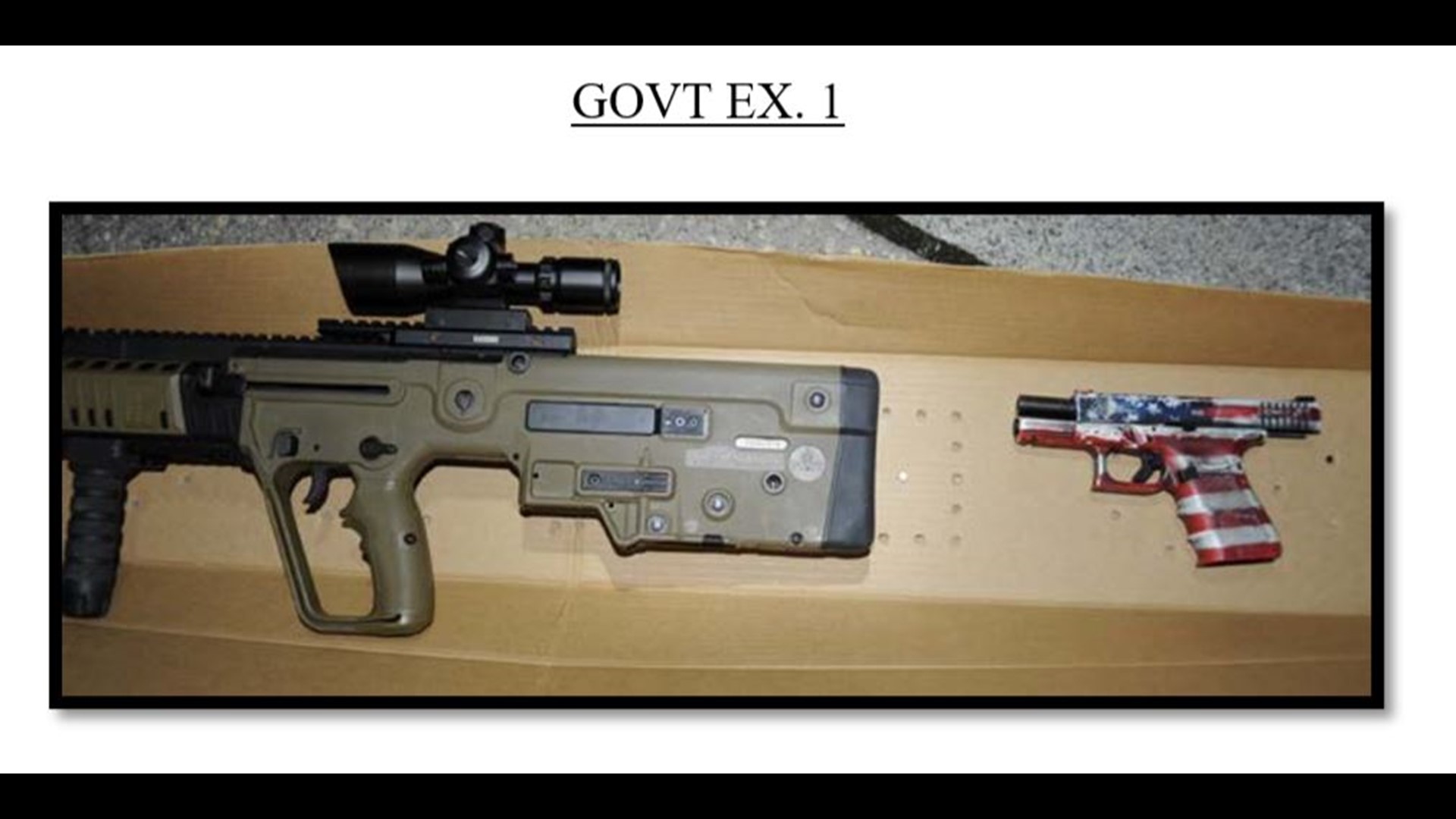 Arsenal of weapons seized from Capitol riots | wusa9.com