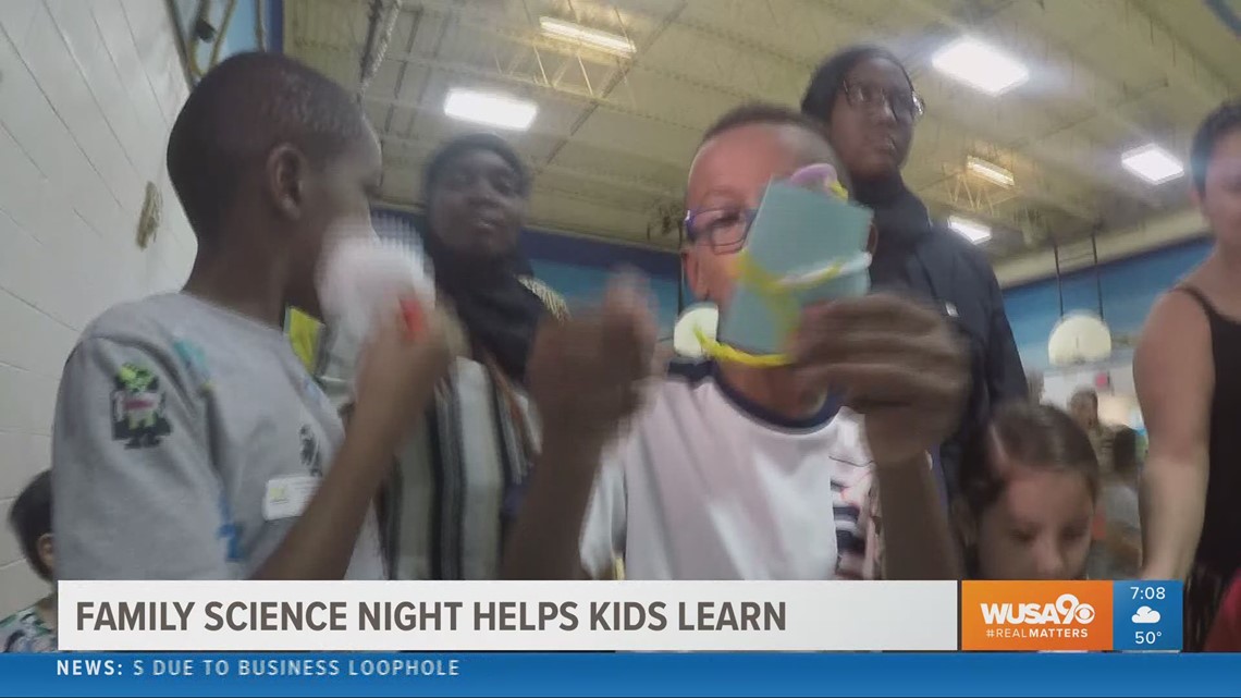 Family science night makes learning fun | wusa9.com
