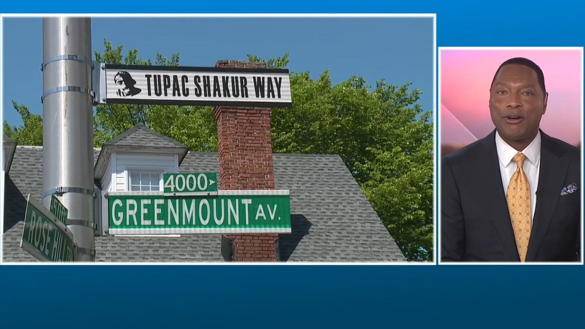 Baltimore street named after legendary rapper Tupac Shakur | wusa9.com