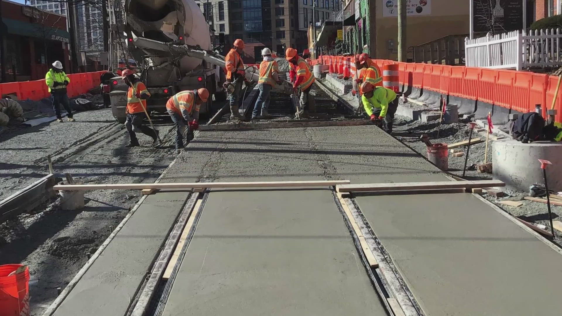 Maryland's Purple Line work closes busy Silver Spring route | wusa9.com