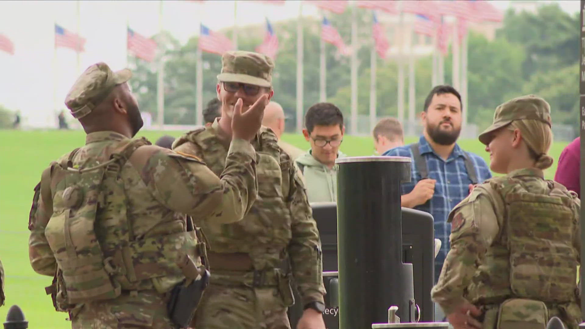 What happens to National Guard troops in DC in case of government ...