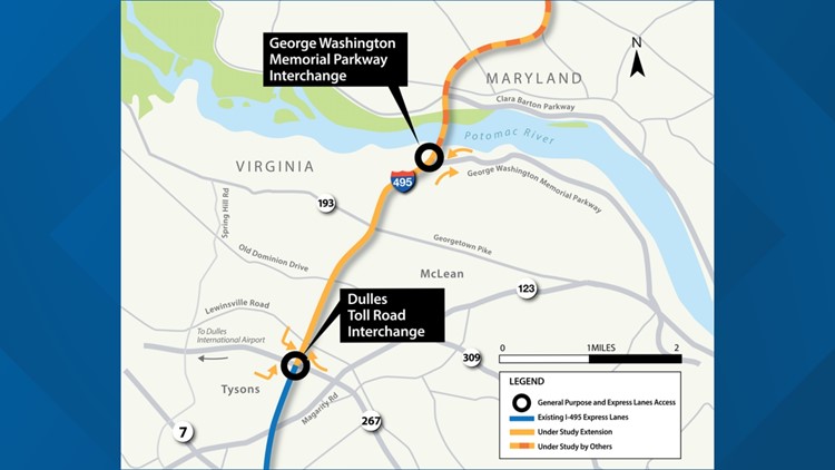 Construction on 495 express lane expansion begins in Fairfax | wusa9.com