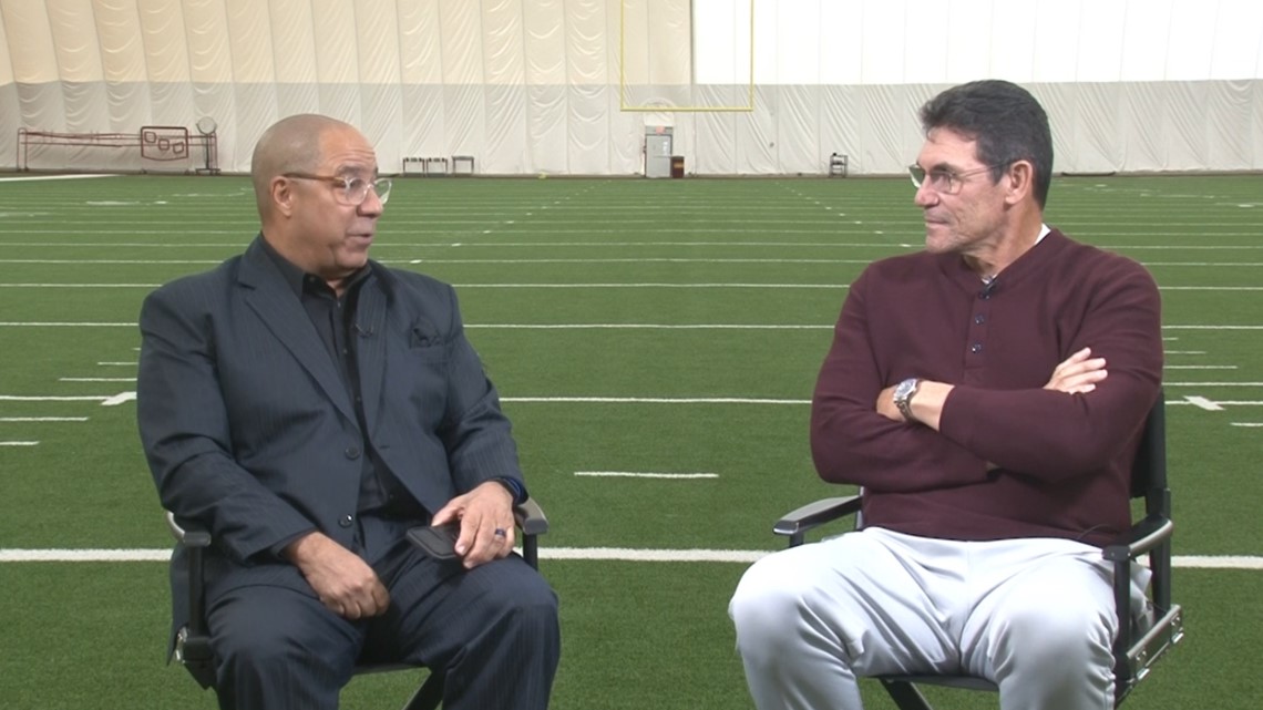 Commanders' Ron Rivera talks remaining season ahead of bye | wusa9.com