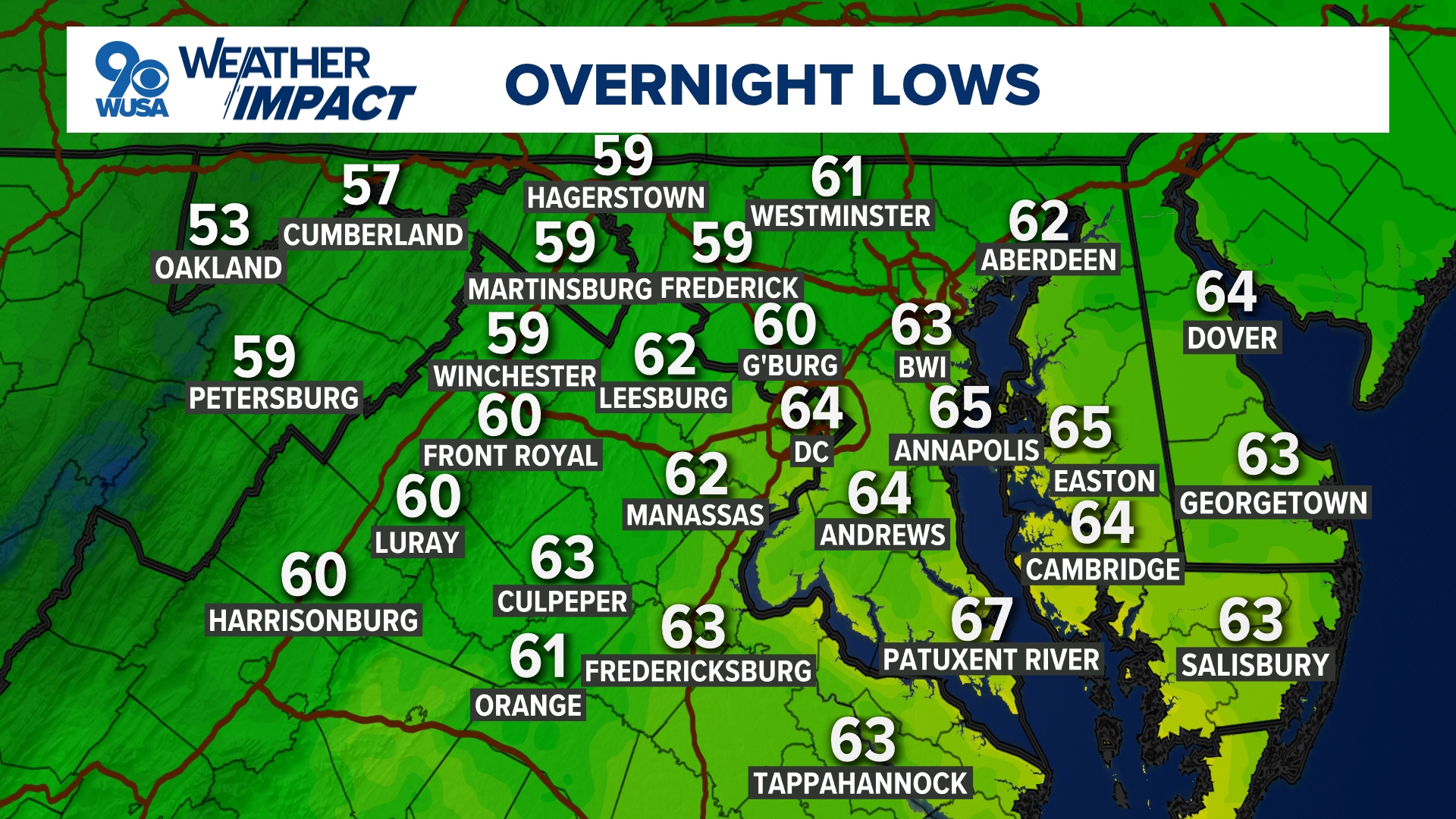 Interactive Weather Radar | Washington DC | wusa9.com