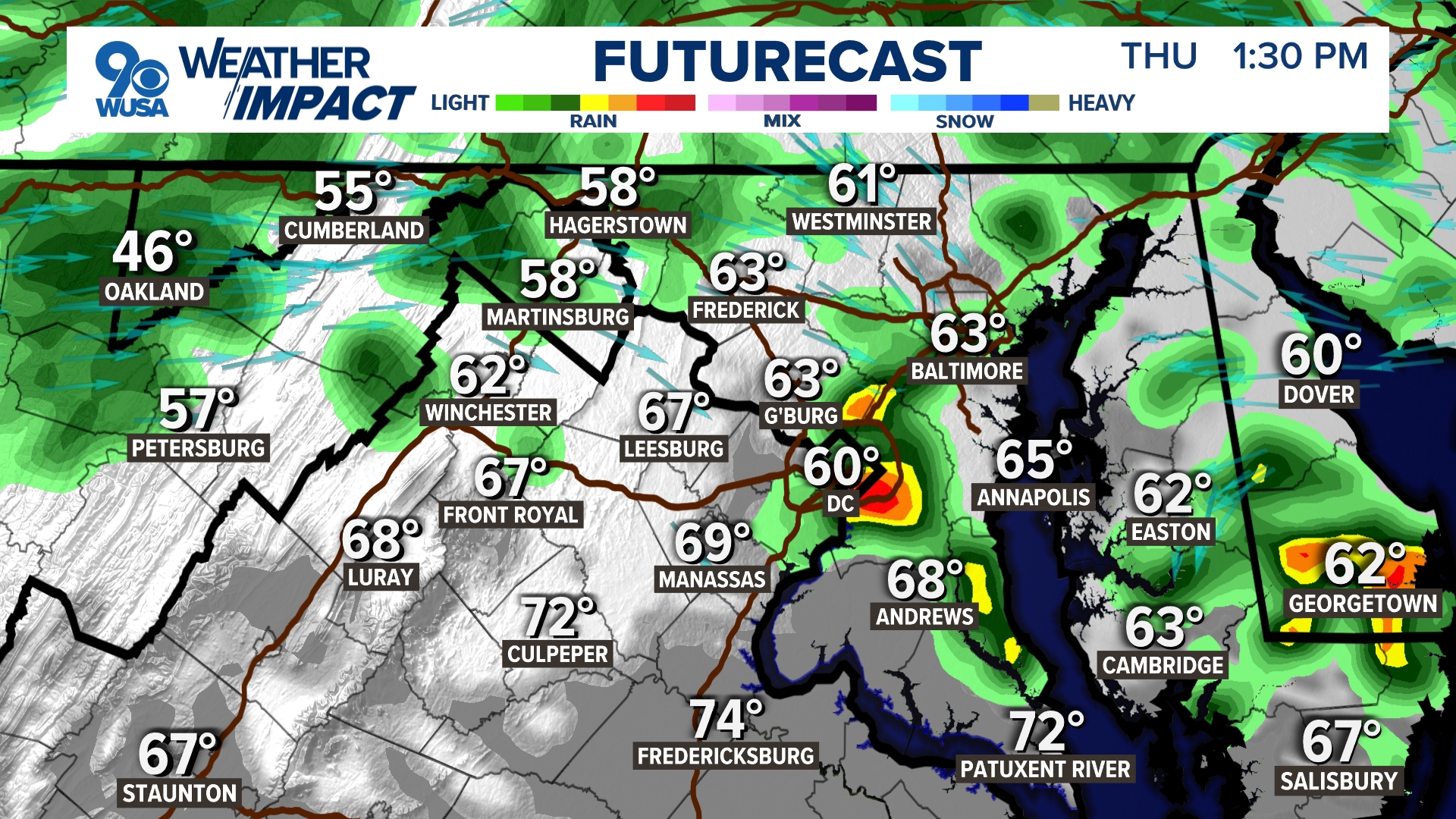 MAP: Which Virginia counties voted for Harris, Trump | wusa9.com