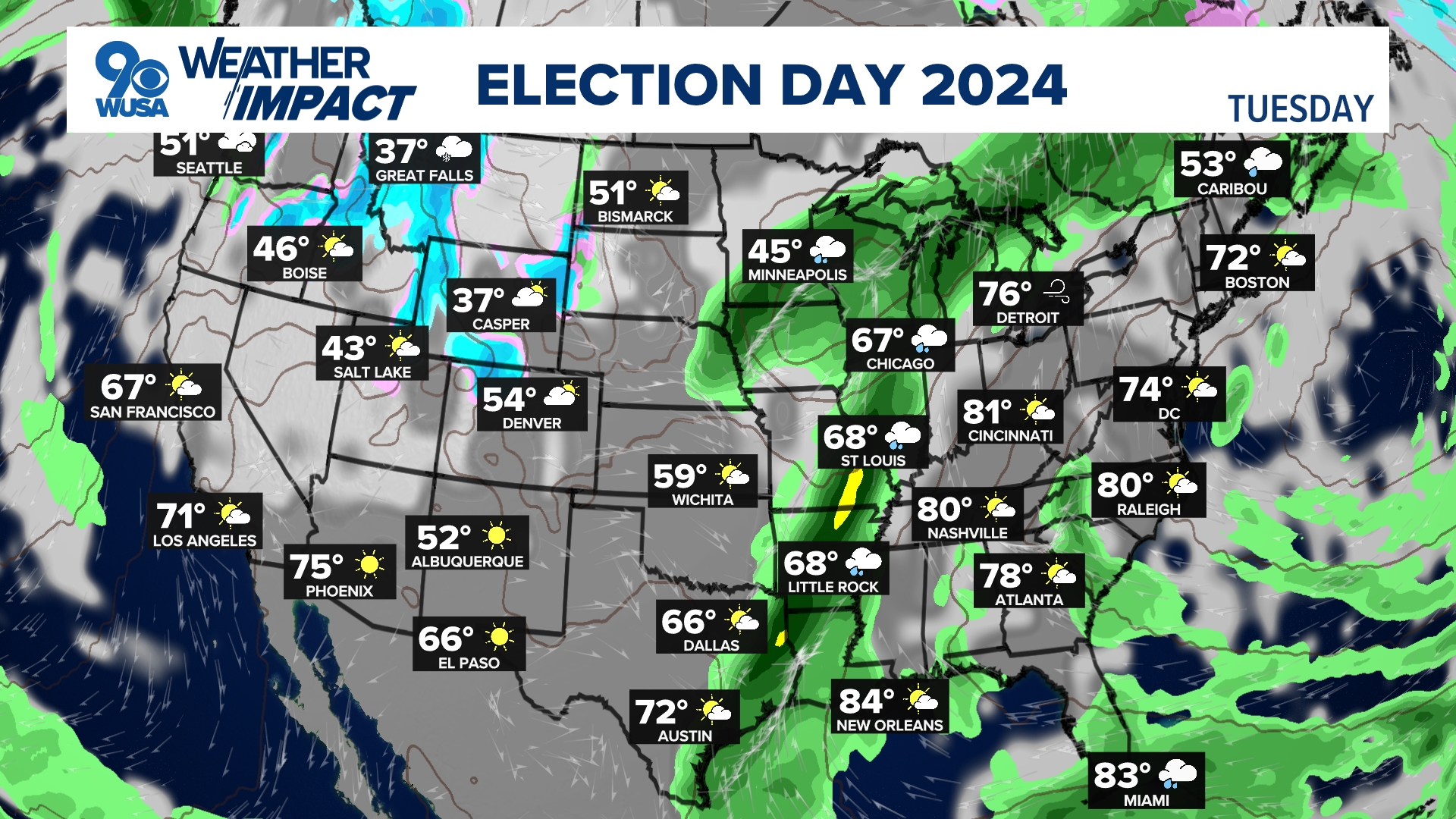 Election Day Weather 2024 Voter Turnout | wusa9.com