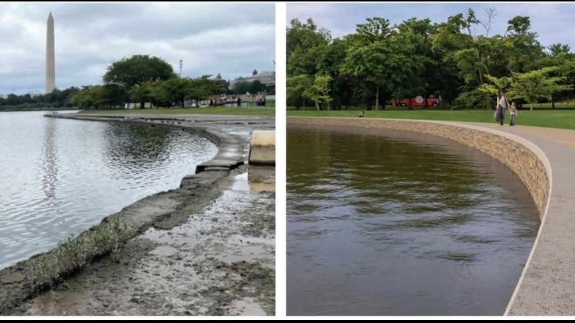 Timeline announced for Tidal Basin rehab project | wusa9.com