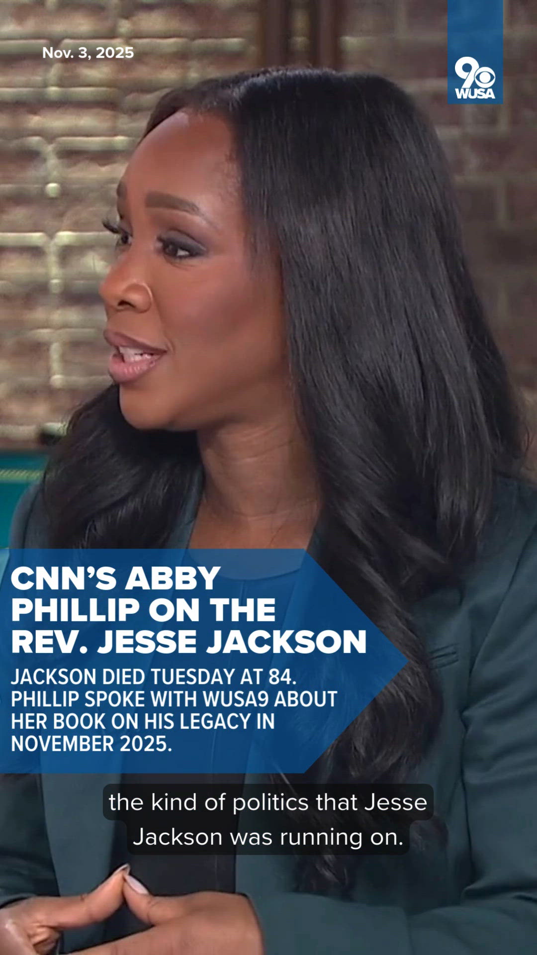 Abby Phillip on the Rev. Jesse Jackson back in November | wusa9.com