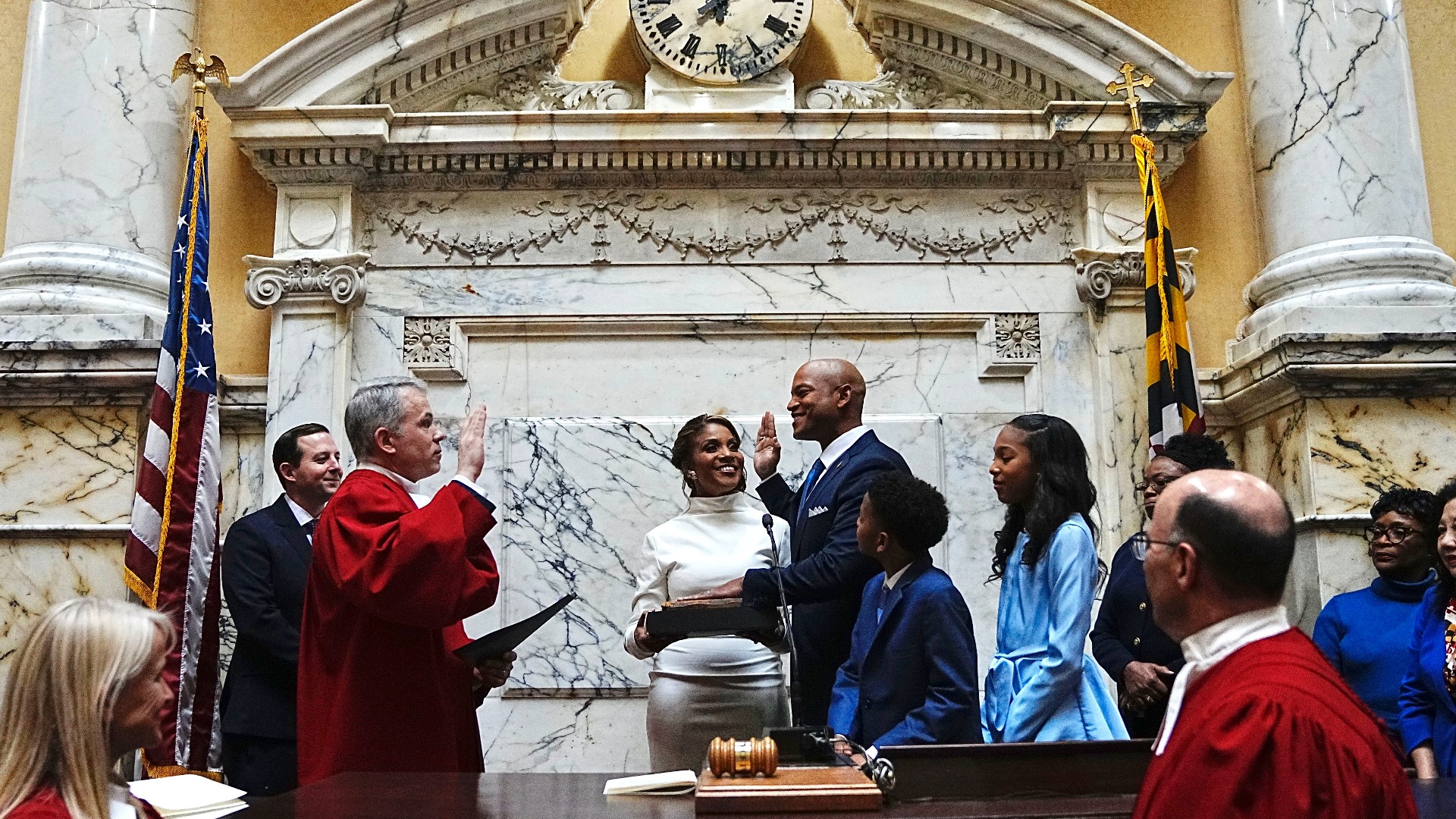 Wes Moore inaugurated as Maryland's first Black governor | wusa9.com