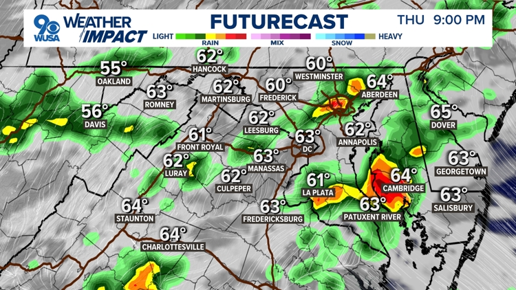 Hourly Forecast | Washington DC | wusa9.com