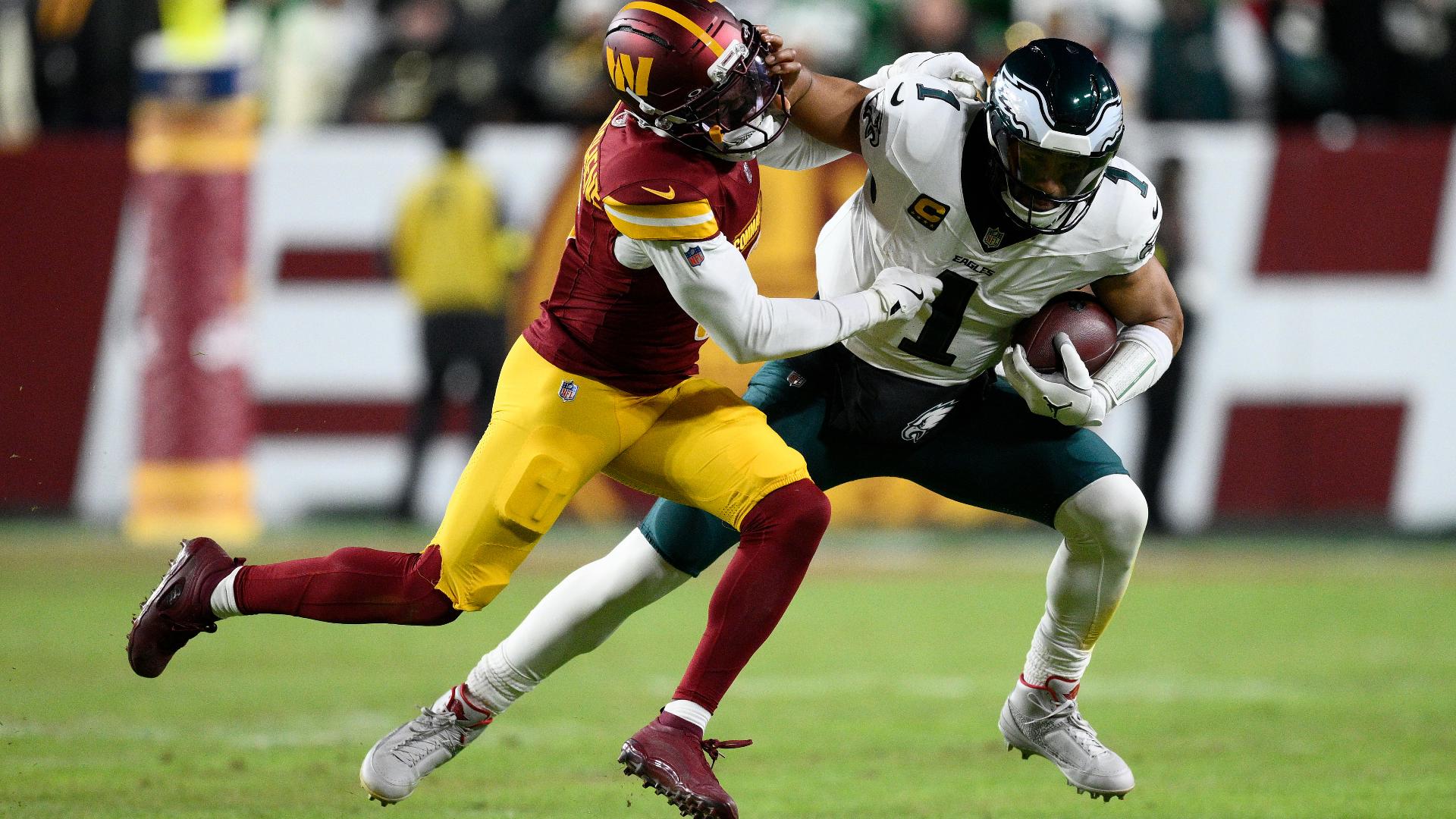 Commanders squander halftime lead, watch Eagles clinch NFC East at ...