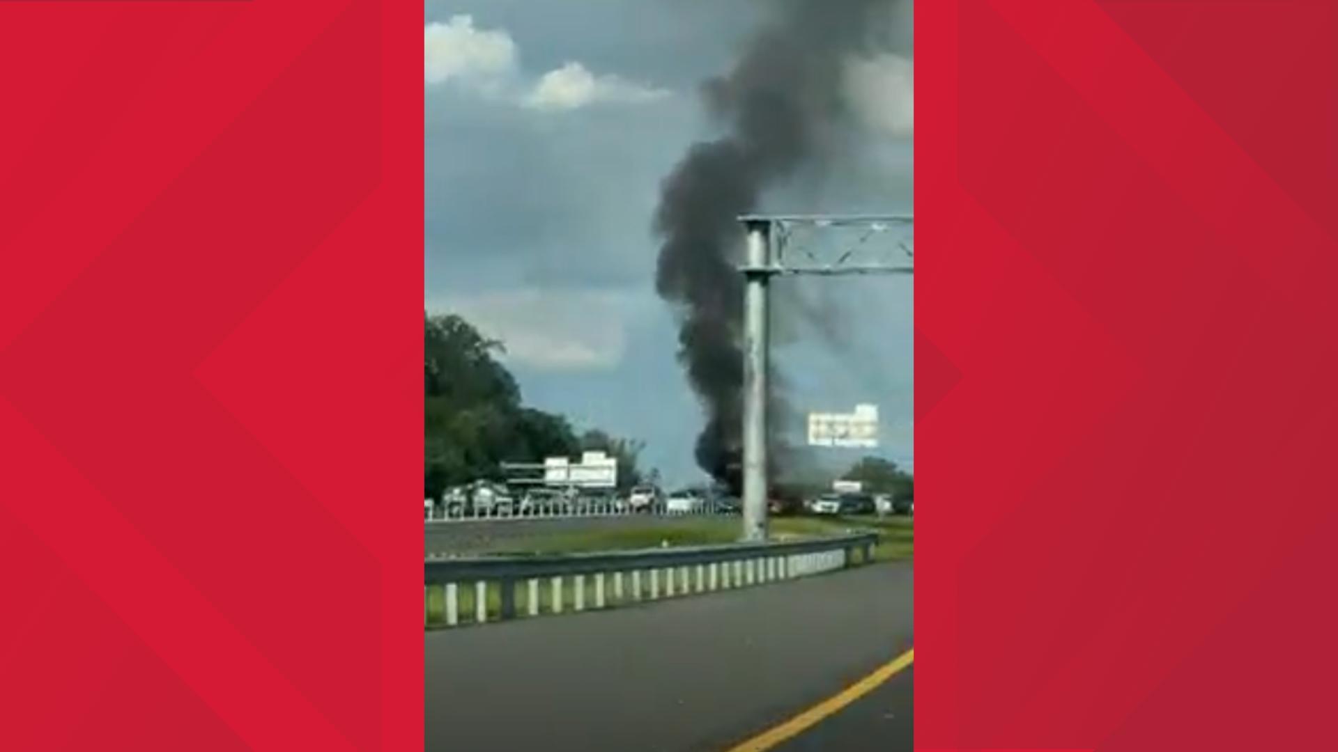 VSP investigating fiery crash that left driver dead on I-66 | wusa9.com