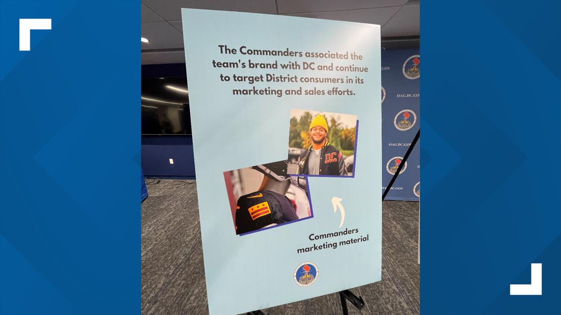 Commanders, NFL, Dan Snyder sued by DC for deceiving fans | wusa9.com