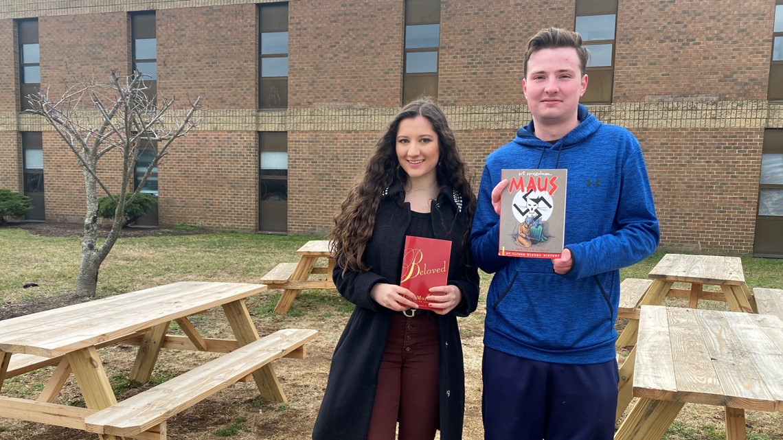 book ban:virginia students pass out books they fear bill will ban ...