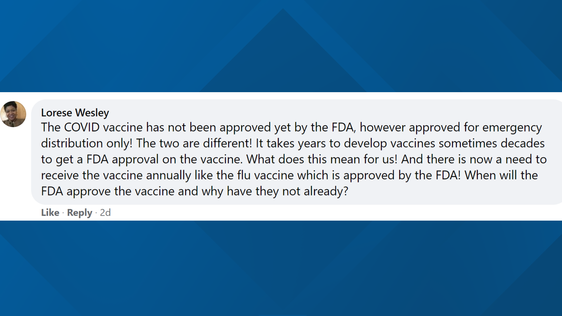 Emergency Use Authorization and FDA approval, vaccine fact check ...