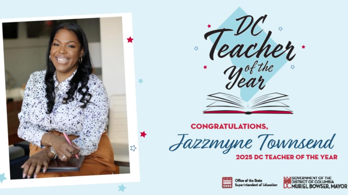 Mayor Bowser names 2025 DC Teacher of the Year | wusa9.com