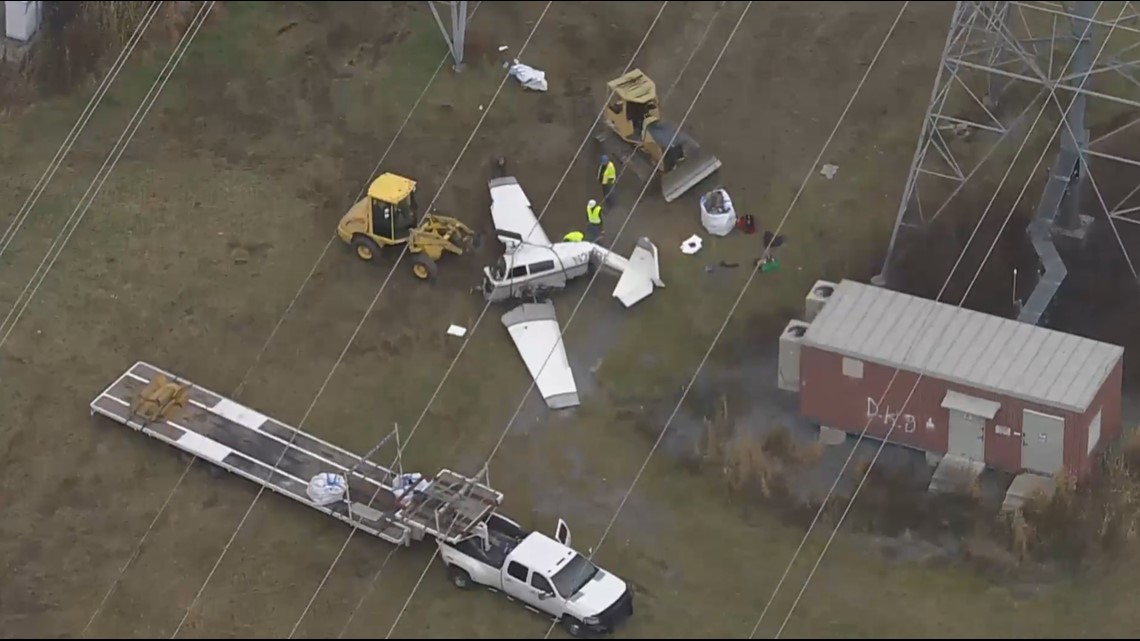 NTSB report released on plane into power lines crash in Maryland ...
