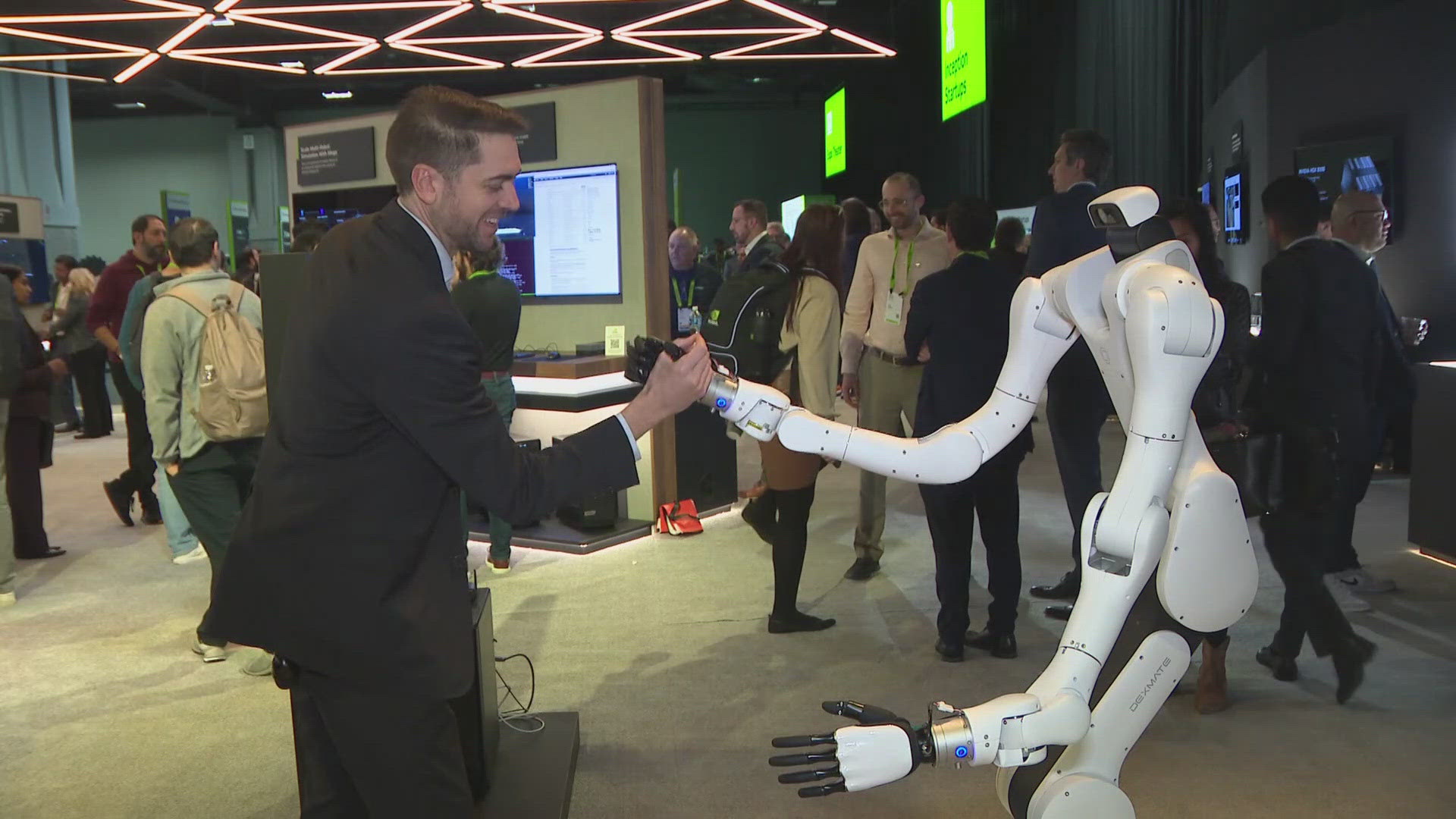 AI robots, driverless cars, and the $5 trillion giant of DC's AI Summit ...