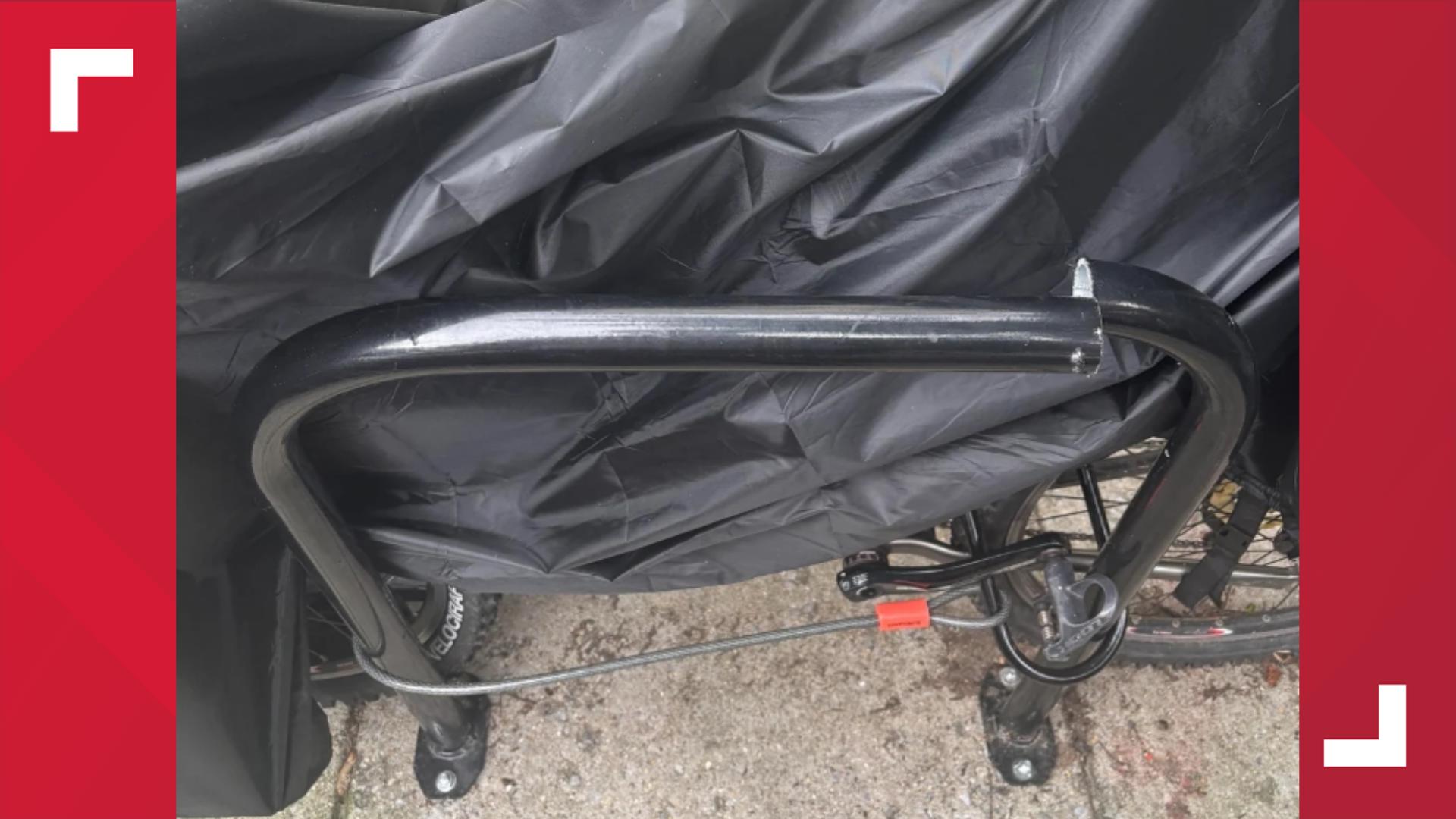 D.C. bike rack theft raises security concerns | wusa9.com