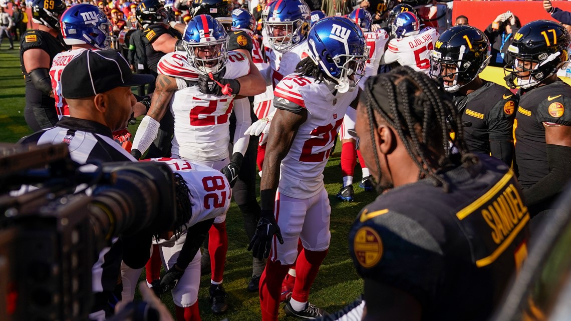 Commanders lose to Giants 31-19 | wusa9.com