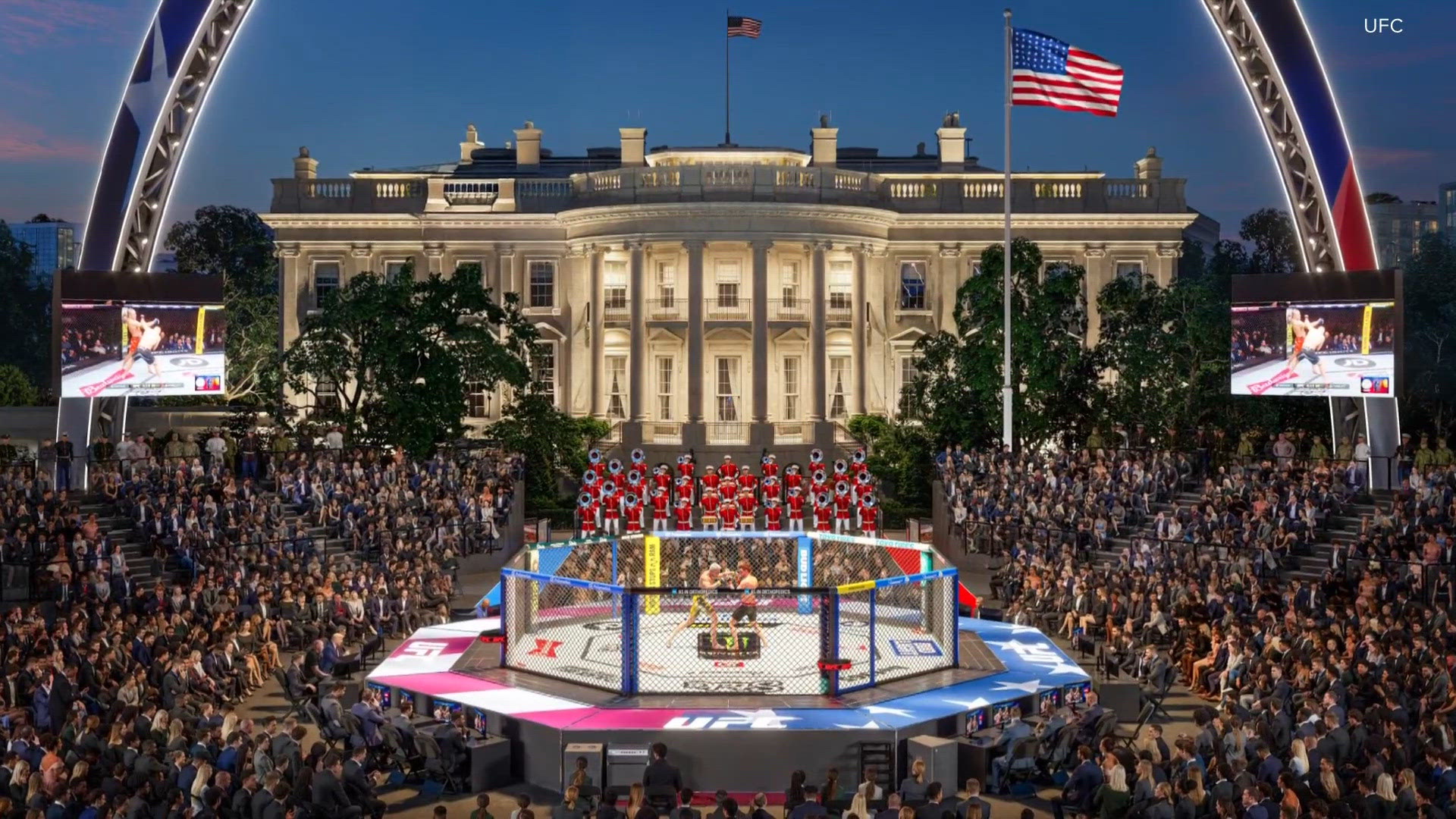 Here's how weather could impact the UFC Freedom 250 Fight on the White ...