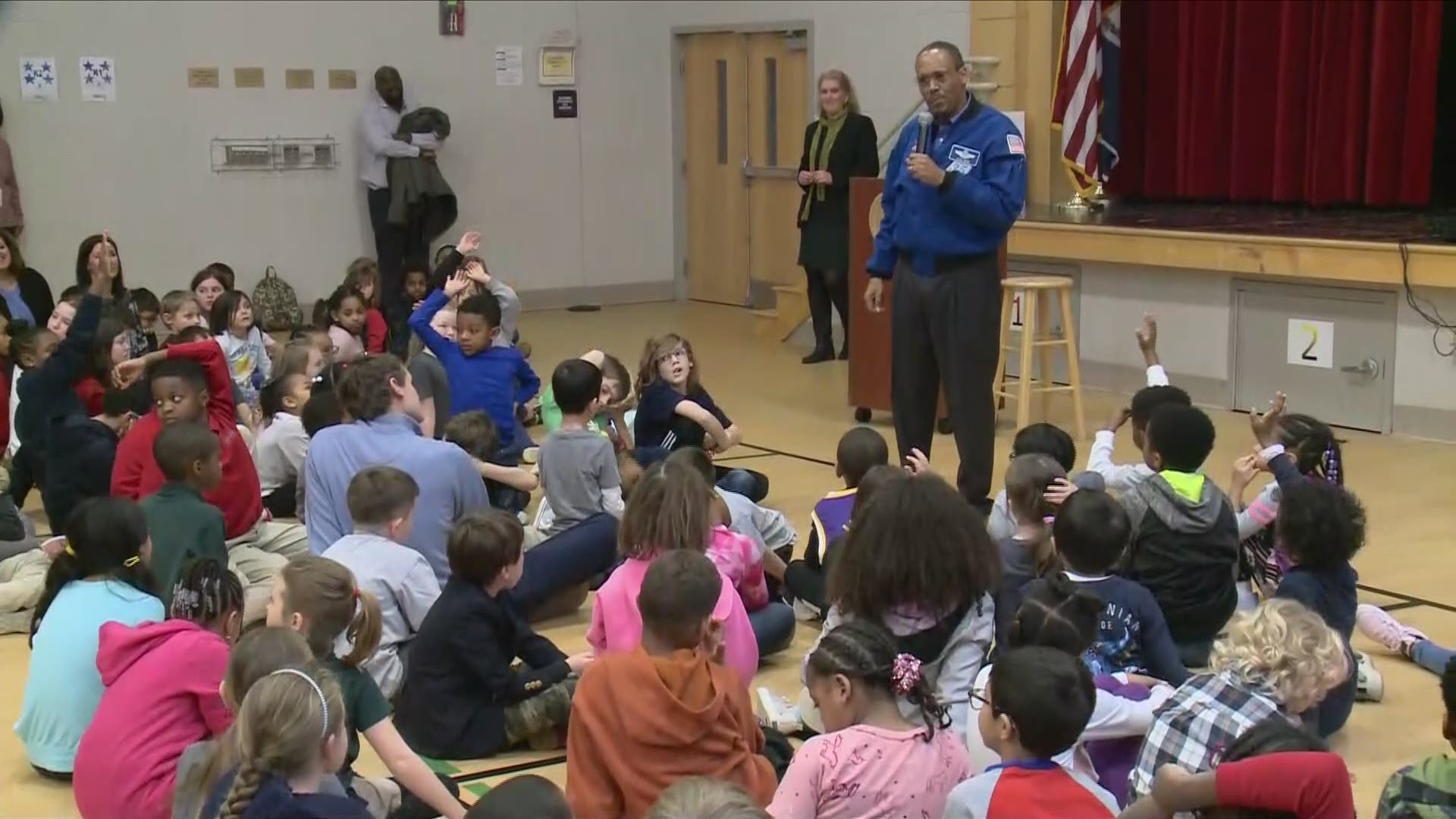 NASA astronaut Col. Alvin Drew visits Browne Academy | wusa9.com