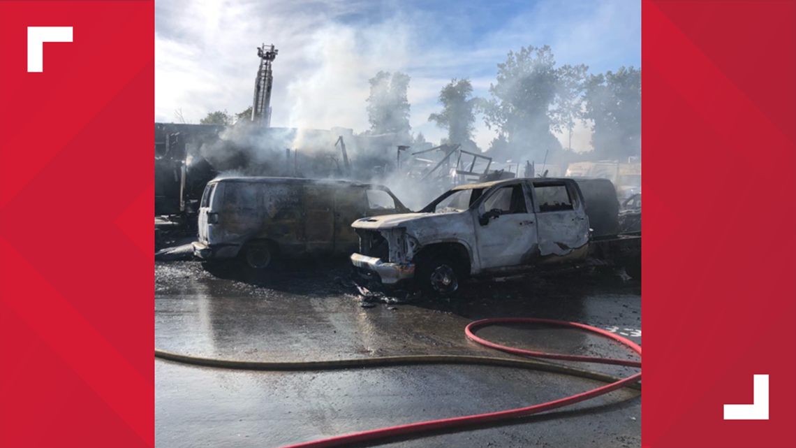 Fire shuts down Route 144 in Frederick | wusa9.com