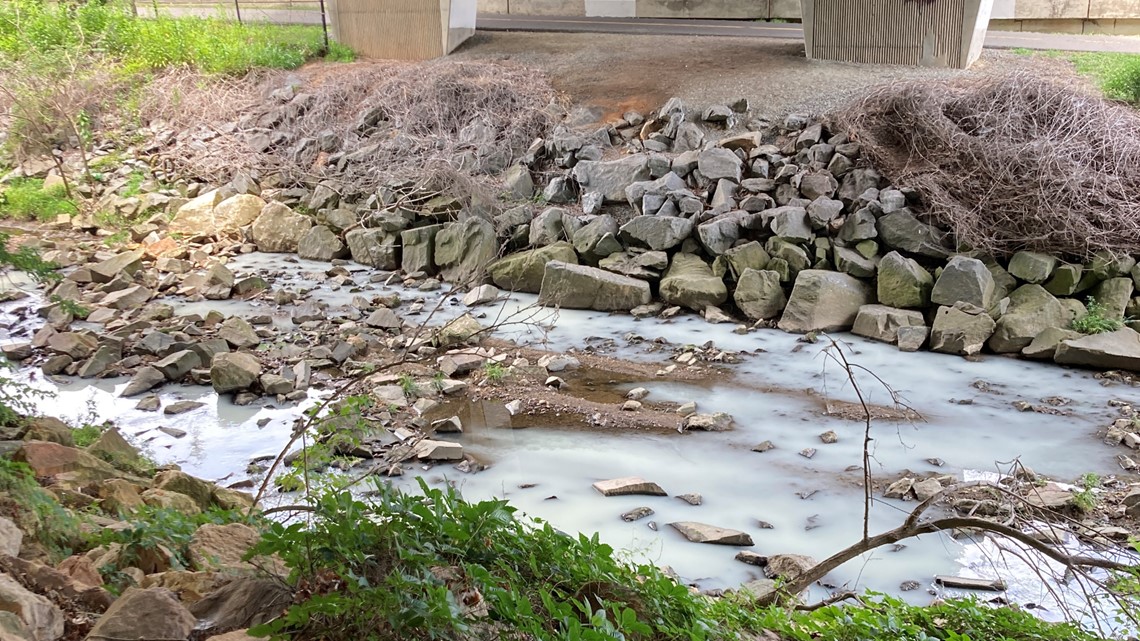 Officials ask people to avoid Arlington's Four Mile Run Stream | wusa9.com
