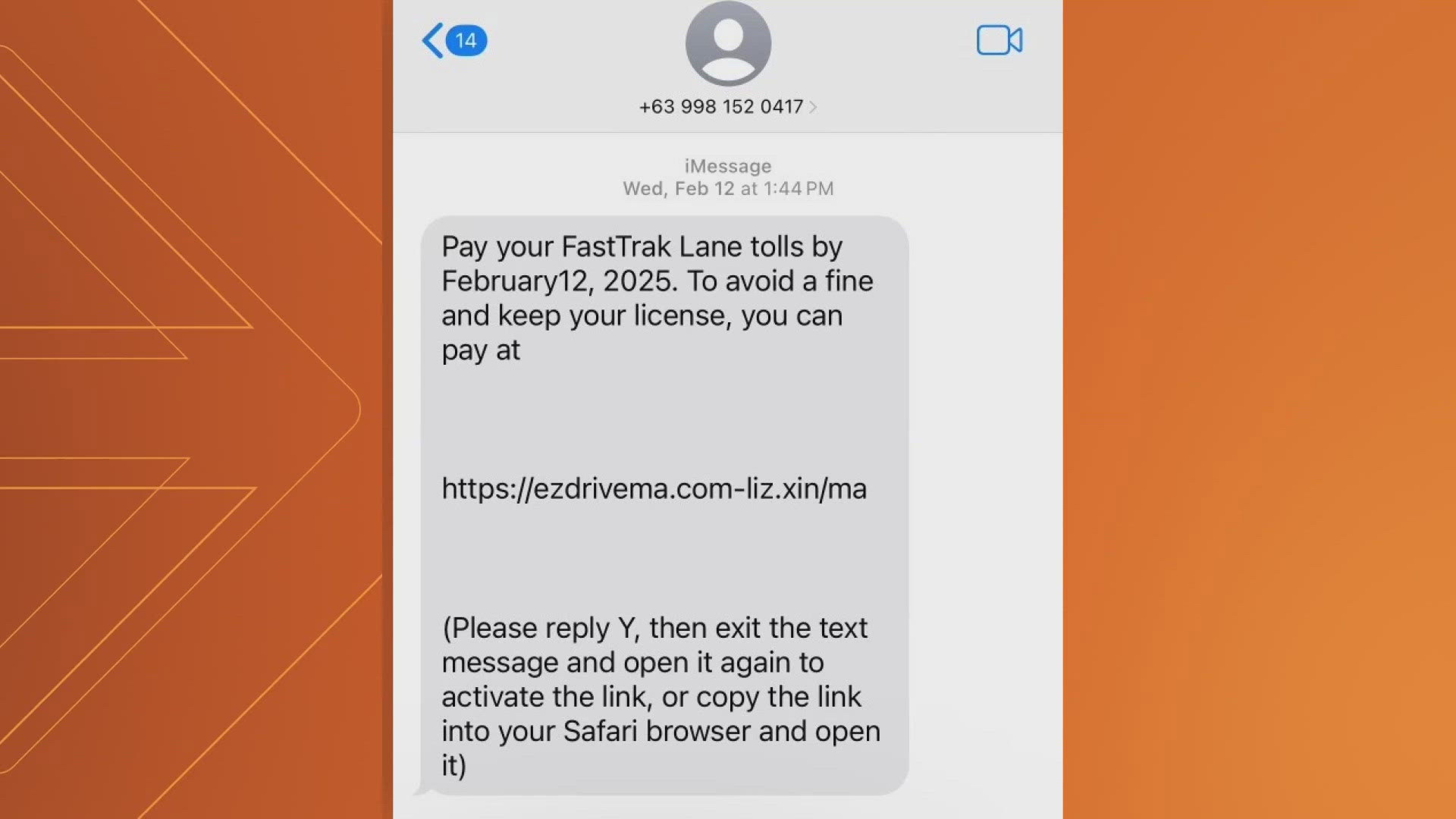Protect yourself from unpaid toll scam texts | wusa9.com