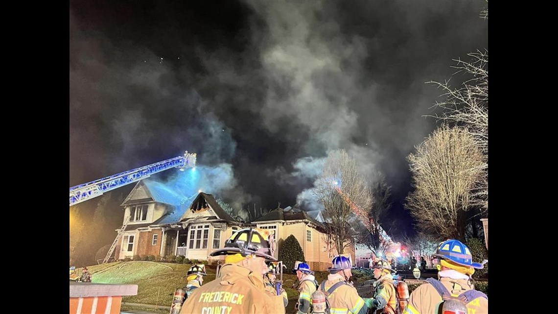 Fire reported at a Frederick County, Maryland home | wusa9.com