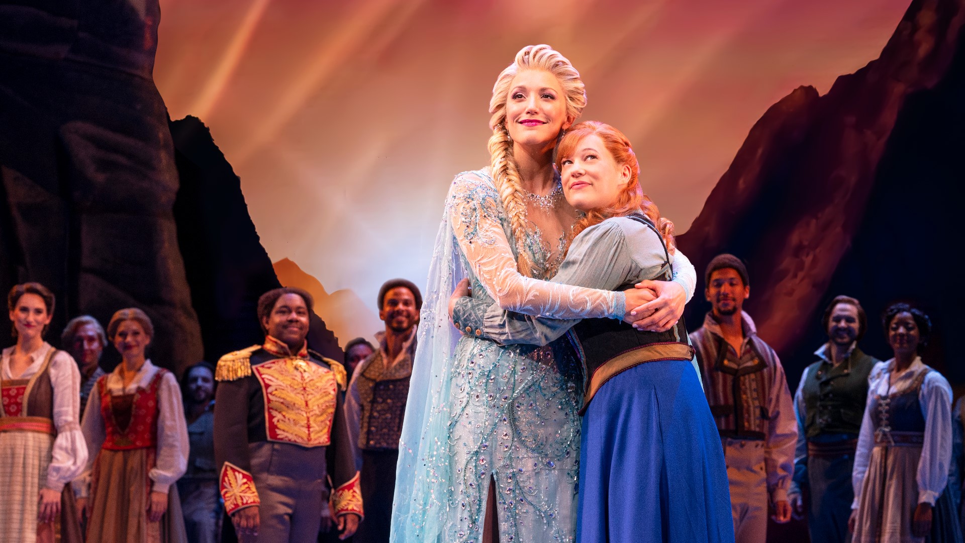 Talking to the stars of Disney's 'Frozen' production in town at The ...